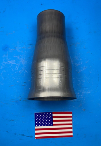 1 X 3.00"Ball Header to 2.25"OD Socket Cone Only 14 Gauge Aluminized ...