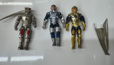 VTG Lot of 3 Action Figures Captain Power Major Hawk Soaron 80s Mattel ...