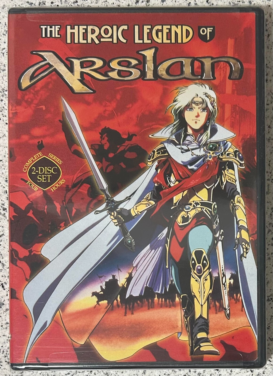 The Heroic Legend of Arslan New Anime DVD US Manga 2 Disc Set Dubbed ...