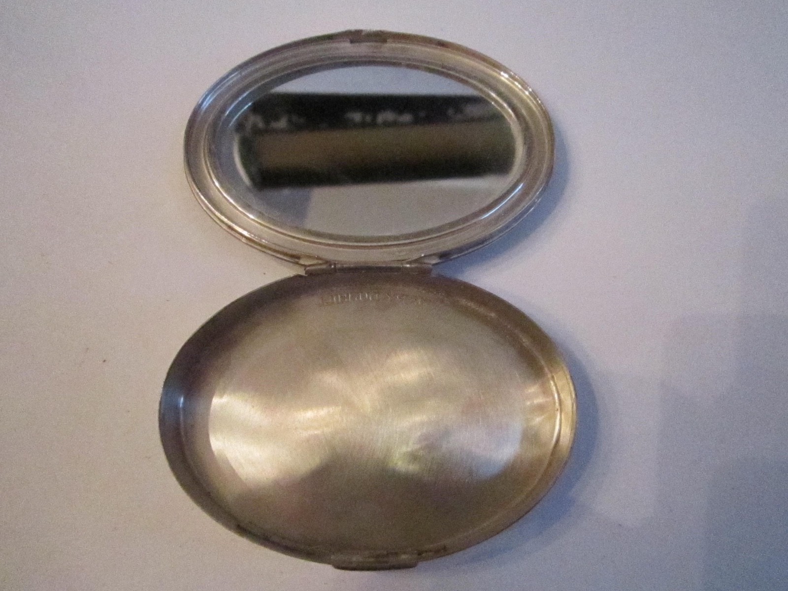VINTAGE MARY DUNHILL STERLING SILVER COMPACT - 1947 - 60 GRAMS ...