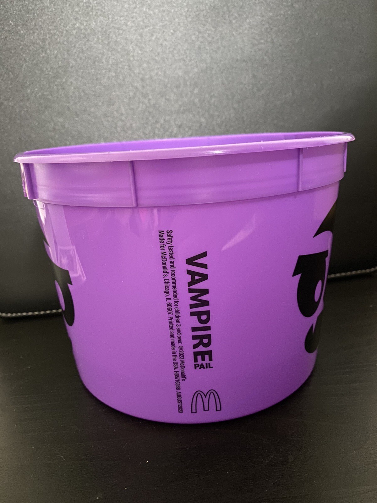 McDonald's Halloween 2023 Happy Meal Boo Bucket Pail Vampire Horror ...