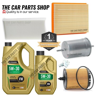 FULL SERVICE KIT TO FIT SAAB 9-3 LINEAR 2.0 PETROL WITH 6L TECHNOLUBE ...