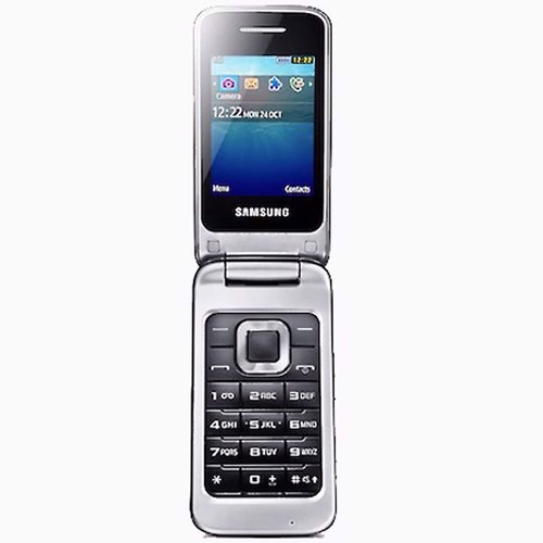 Samsung C3520i Flip Fold 2G Silver C3520 Single-SIM 28MB Unlocked OEM ...