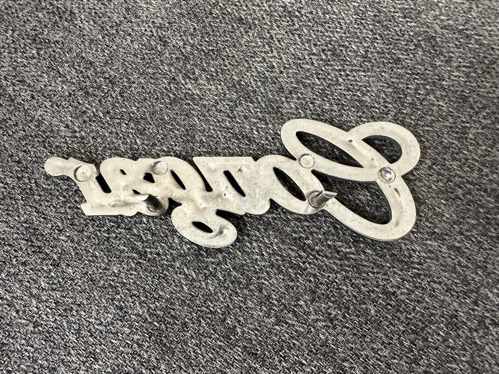 Vintage Mercury Cougar Emblem Chrome Script Spell Out 4 1/2” | eBay