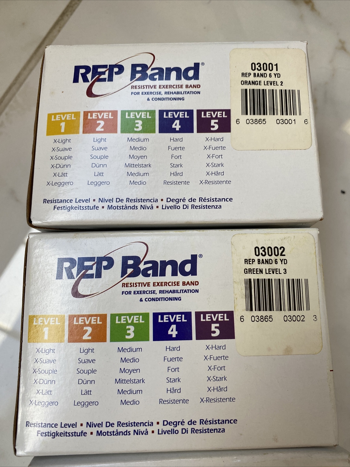 03006 Rep Band 50 Yard Orange Exercise 603865030061 for sale online | eBay