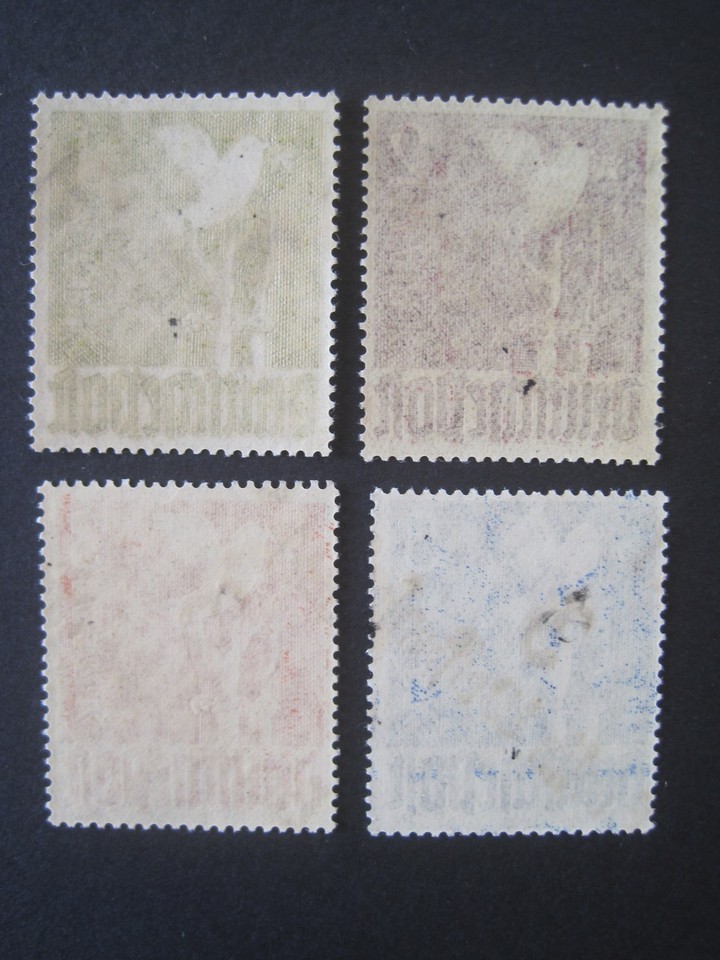 ++ SBZ BEZIRKSHANDSTEMPEL 1 - 5 REICHSMARK Bz. 3 BERLIN-WEIßENSEE ...