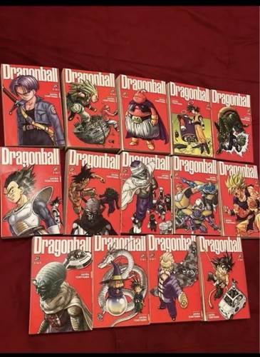 Dragon Ball 3 in 1 Edition English Manga Series Omnibus Viz 1-42 ...