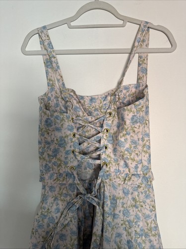 Show Me Your Mumu Lady Corset Dress Charming Rose Size Medium | eBay