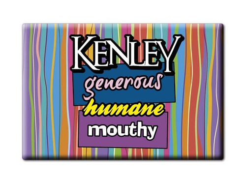 Kenley Fridge Magnet Name with Adjectives I Love Gift Idea | eBay