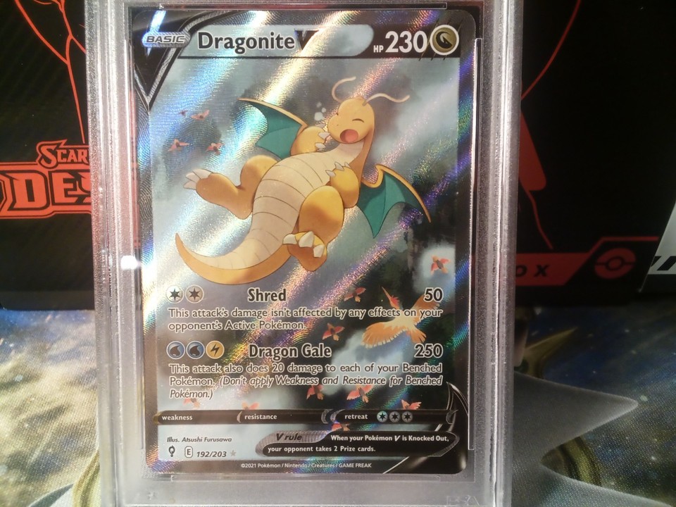 2021 Evolving Skies Fa/Dragonite V PSA 10 #192 ALT ART pokemon tcg | eBay
