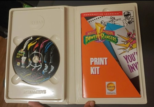 (3) MIGHTY MORPHIN POWER RANGERS CREATE A MOVIE PRINT KIT COLORING BOOK ...