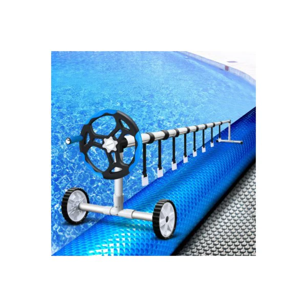 Solar Swimming Pool Cover Pools Roller Wheel Blanket 500 Micron | eBay