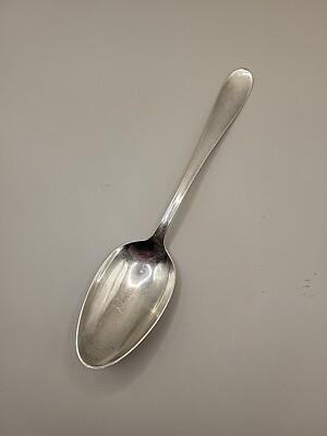 Antique Gorham 1870s Sterling Silver Serving Spoon Colonial Tipt ...