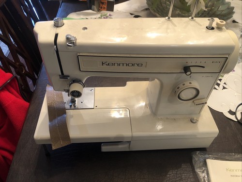 Kenmore Simpsons-Sears Model 158 12112 White Sewing Machine | eBay
