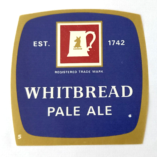 Whitbread - Pale Ale - Label 5 - Vintage Beer Label | eBay