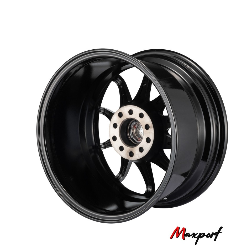 16 X 9 Inch Black Alloy Wheels Rim PCD 5x108x114.3 Wheel ET 0mm Offset ...