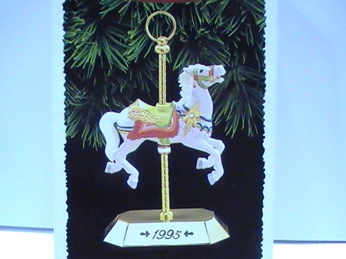 NEW Tobin Fraley 1995 Hallmark Carousel Horse Hand Painted Porcelain ...