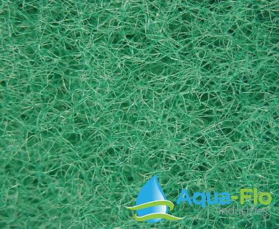 2" Universal Medium Pond Filter Media 12"x 8 ft pond mat-pad-aquarium ...