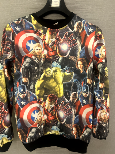 MENS SMALL MARVEL AVENGERS AGE OF ULTRON 02 JUMPER- SWEATSHIRT | eBay ...