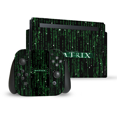 OFFICIAL THE MATRIX KEY ART VINYL STICKER SKIN DECAL FOR NINTENDO ...