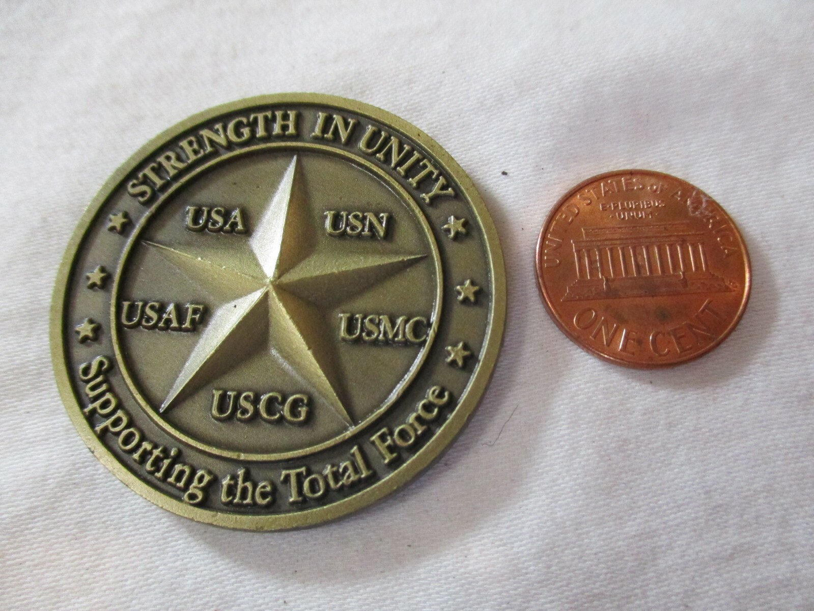 Non Commissioned Officers Association 35th Anniversary Challenge Coin ...