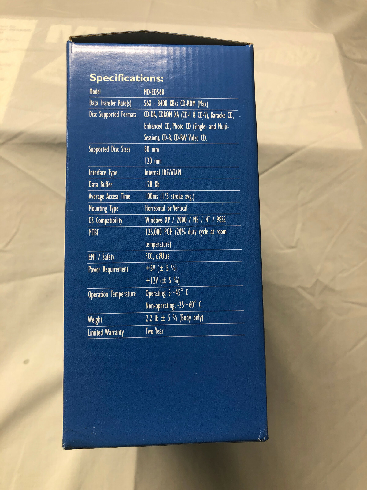 New Mad Dog Multimedia 56X CD-ROM Lightning Drive MD-ED56R NIB | eBay