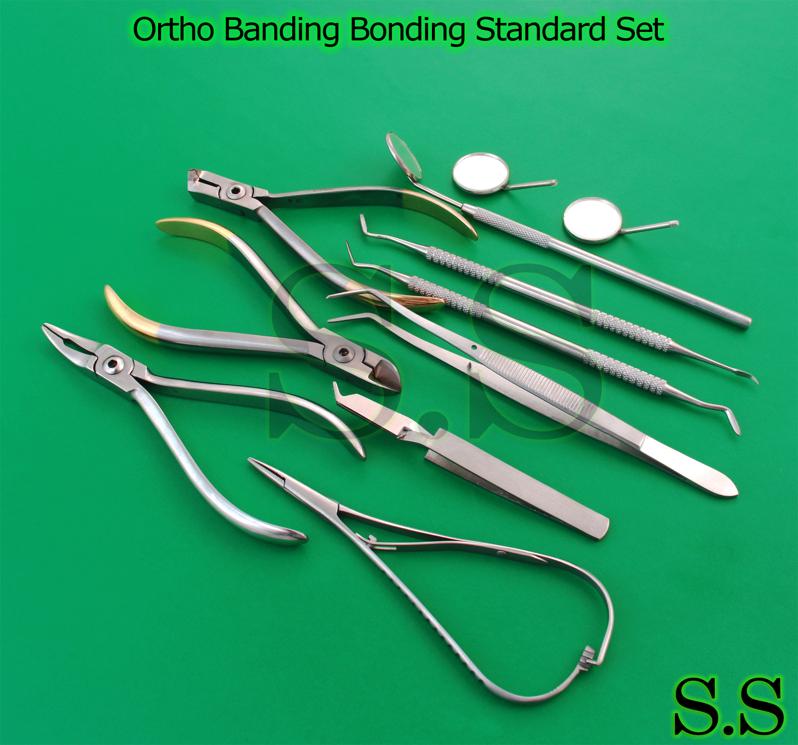 Ortho Banding Bonding Standard Set Up Orthodontic Dentist Dental Instru ...