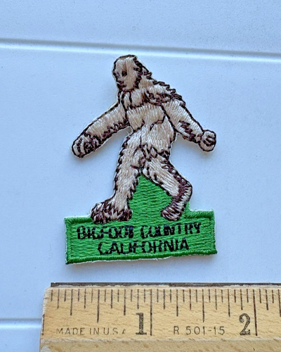 California Bigfoot Country Walking Big Foot Souvenir Embroidered Iron-on Patch | eBay