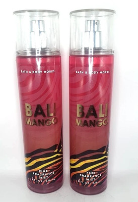 BATH AND BODY WORKS BALI MANGO BODY MIST 8 FL OZ EACH (2) | eBay