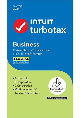 Intuit TurboTax Business - 2024 | eBay