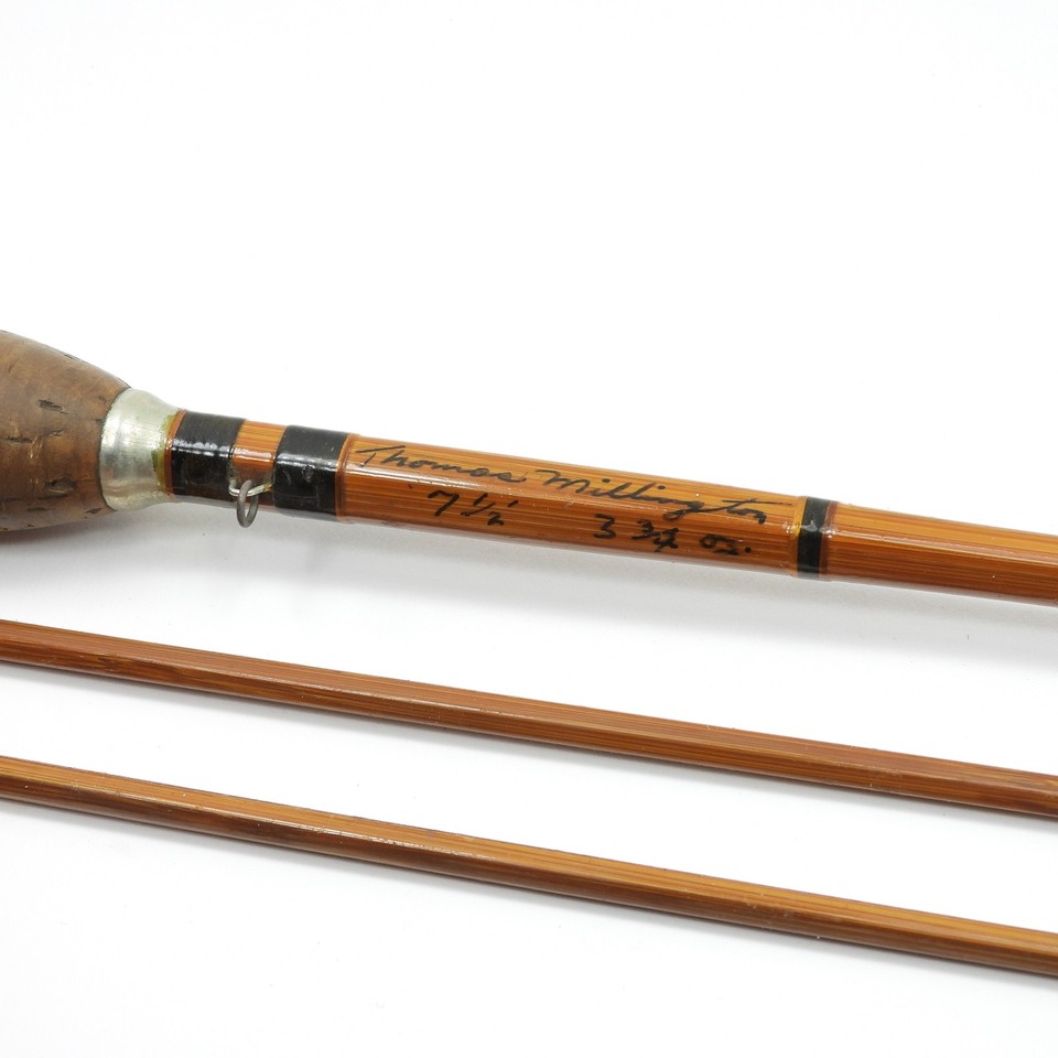 Vintage Thomas Millington Bamboo Fly Fishing Rod. 7’ 6”. 3 3/4oz. | eBay