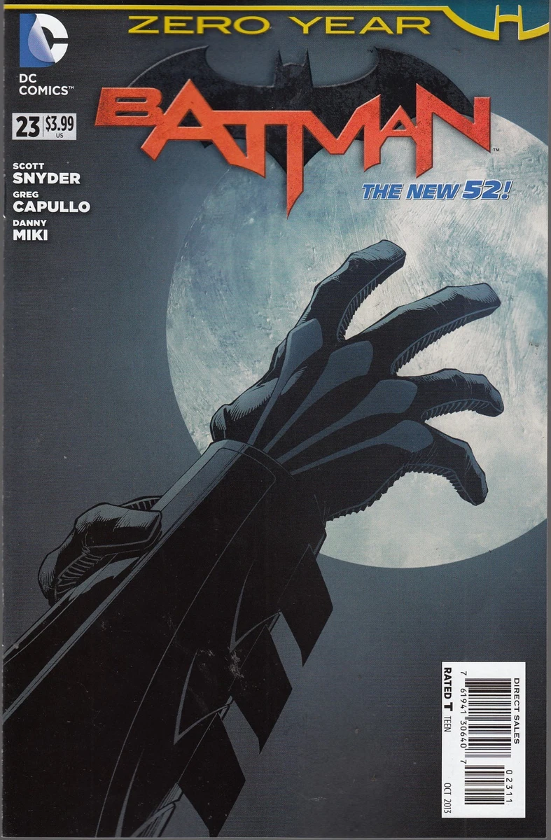 Batman Zero Year Cover