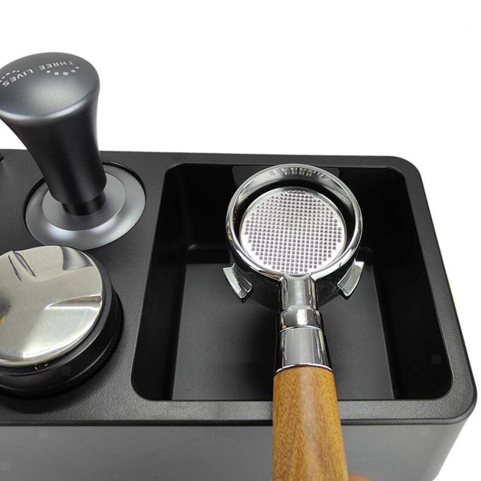 Espresso Knock Box Tamper Tamper Station für Bar Coffee Barista Zubehör ...