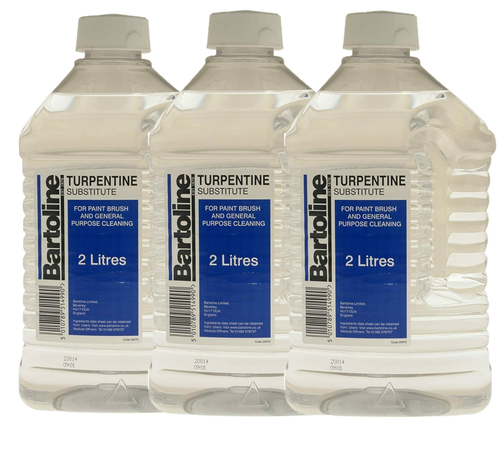 Bartoline Turpentine Substitute White Spirit Paint Cleaning Turps Brush ...