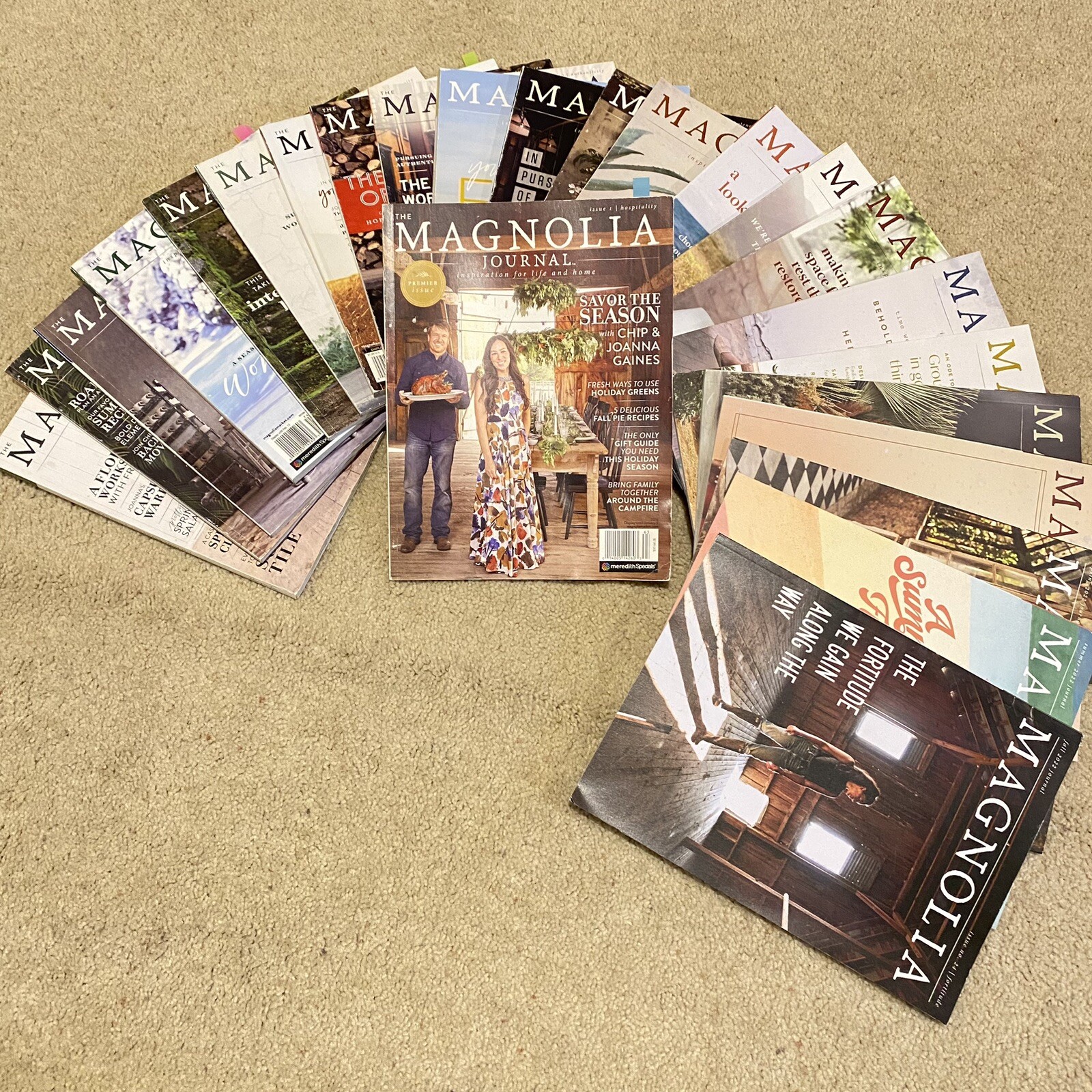 Magnolia Journal EVERY ISSUE (#1-#24) Complete Set Lot | eBay