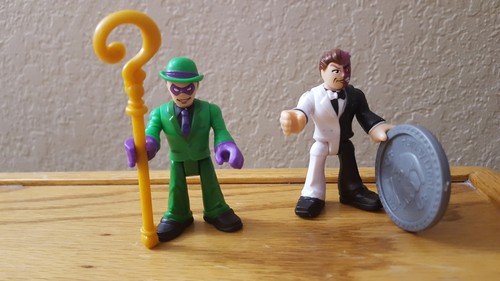 Imaginext DC Super Friends The Riddler & Two Face GBL90 for sale online ...
