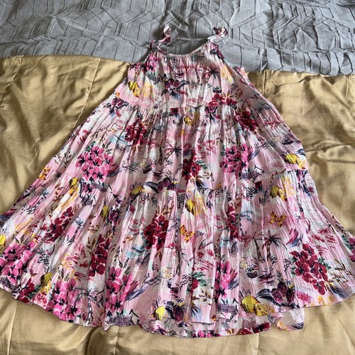 Girls Next Tropical Design Summer Dress, Age 10. VGC | eBay