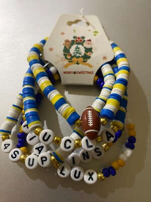 UCLA Womens 5-Piece Bracelet Set -4s Up Bruins - Fiat Lux -UCLA ...