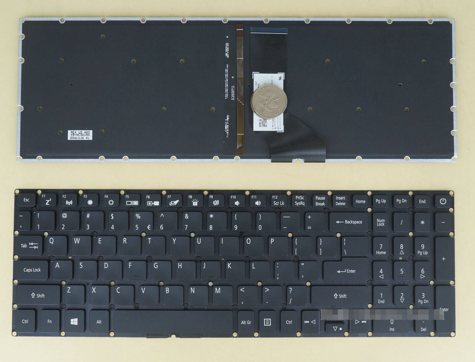NW GENUINE! US English Keyboard For Acer Aspire A315-41G A315-52 A315 ...