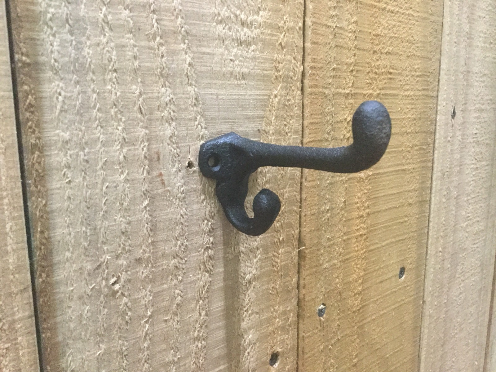 Set Of 6 Rustic Cast Iron Coat Hooks (180-0054) | eBay