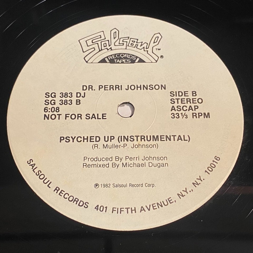 Dr. Perri Johnson: Psyched Up / (Instrumental) 12" - Salsoul SG 383 DJ | eBay