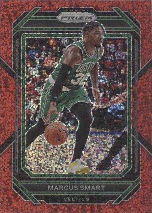 2022-23 Panini Prizm - Marcus Smart #3 Red Sparkle Prizm for sale ...
