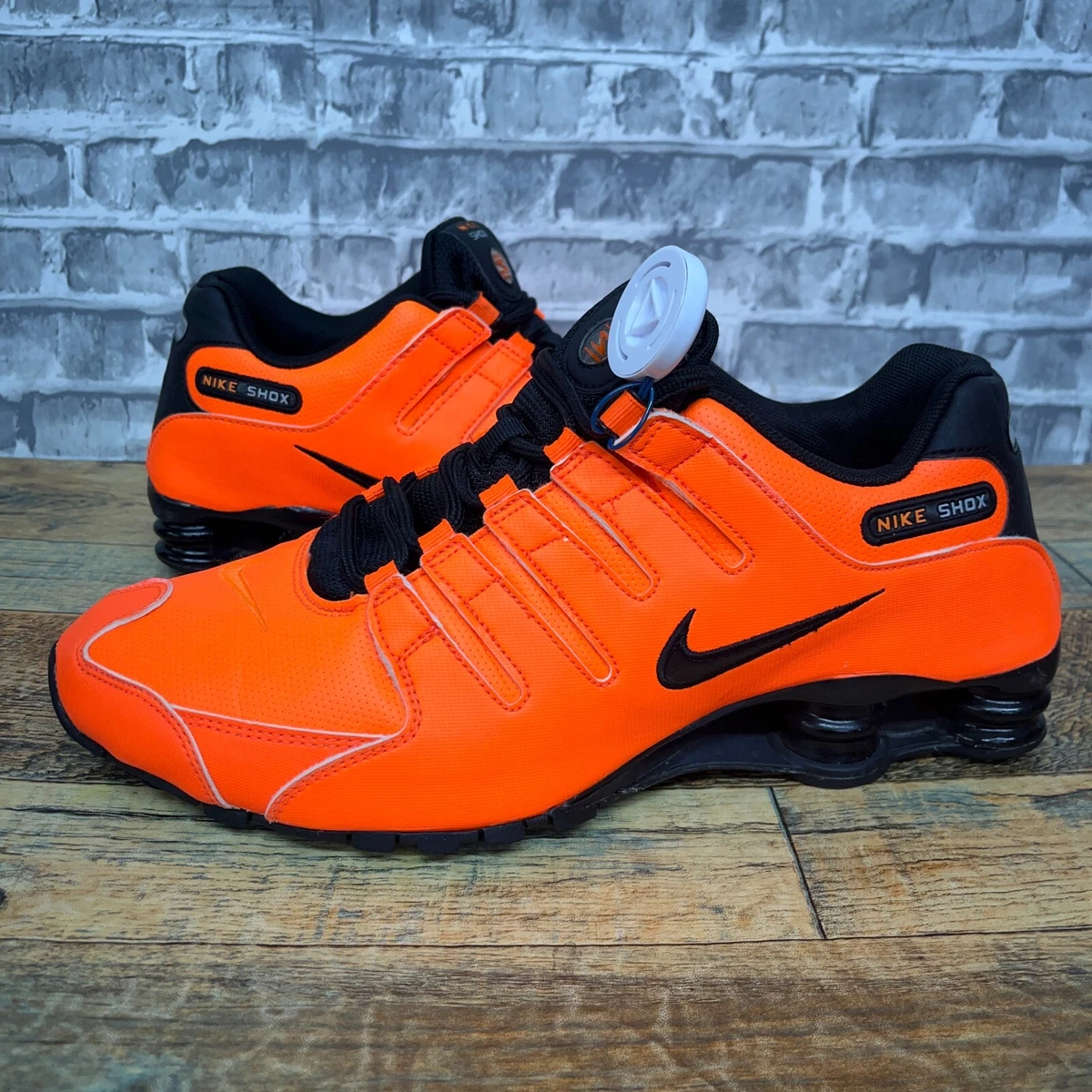Orange Nike Shox Nz
