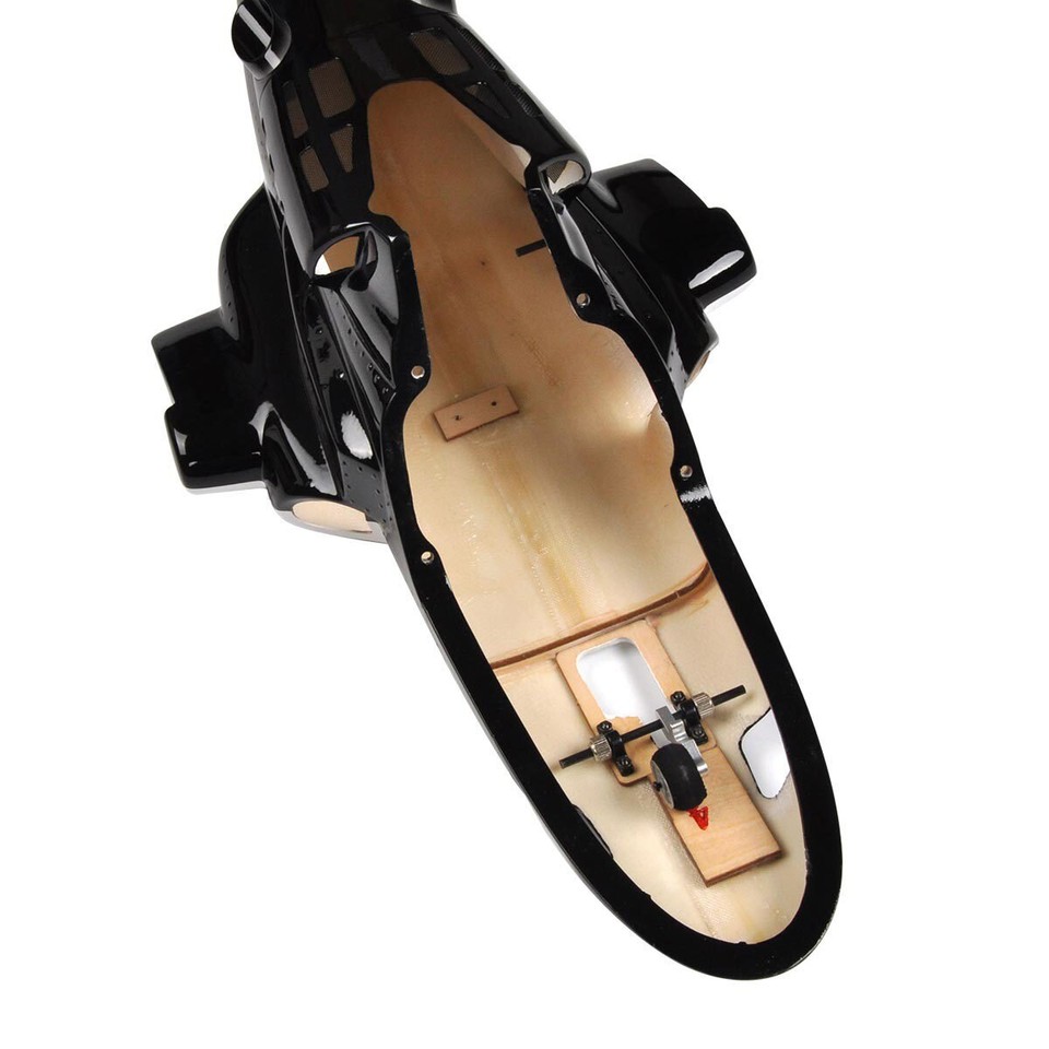 450 Size Airwolf RC Helicopter Fuselage 450 Pre-Painted for 325mm Rotor ...