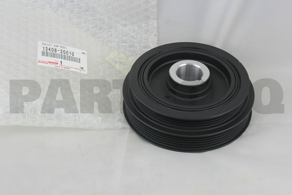 1340820010 Genuine Toyota PULLEY, CRANKSHAFT 13408-20010 | eBay
