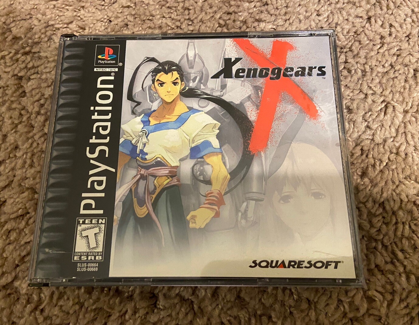 Xenogears (Sony PlayStation 1, 1998) Tested. 2 Discs. Original Case, No ...