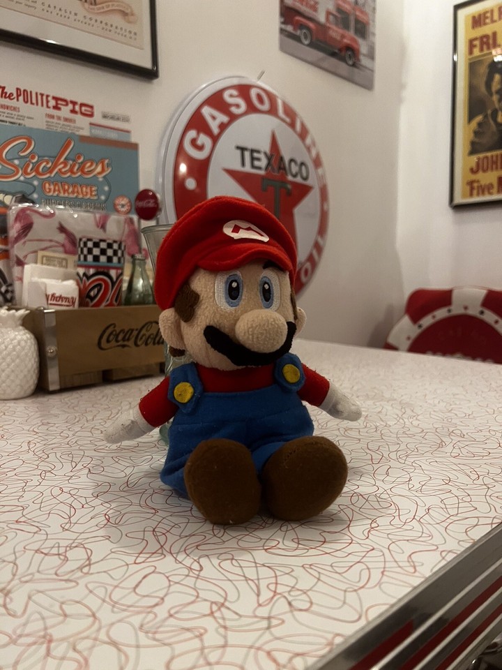 Rare Mario Party 5 MARIO Plush Doll Small Sanei Hudson Soft 2003 ...