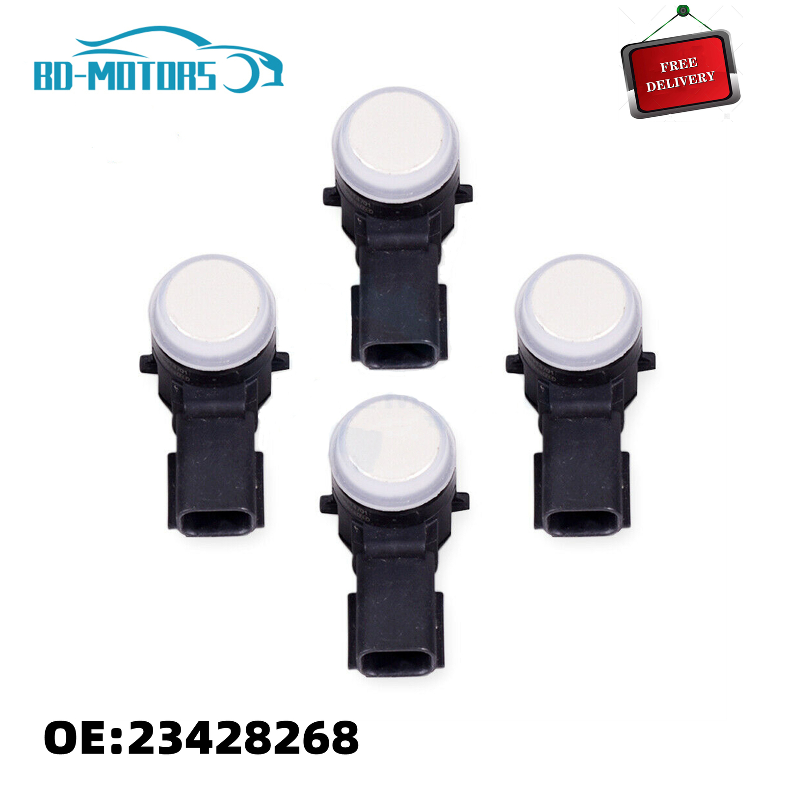 4pcs OEM Parking Sensor 23428268 Bumper Aid Backup for Chevy Silverado ...