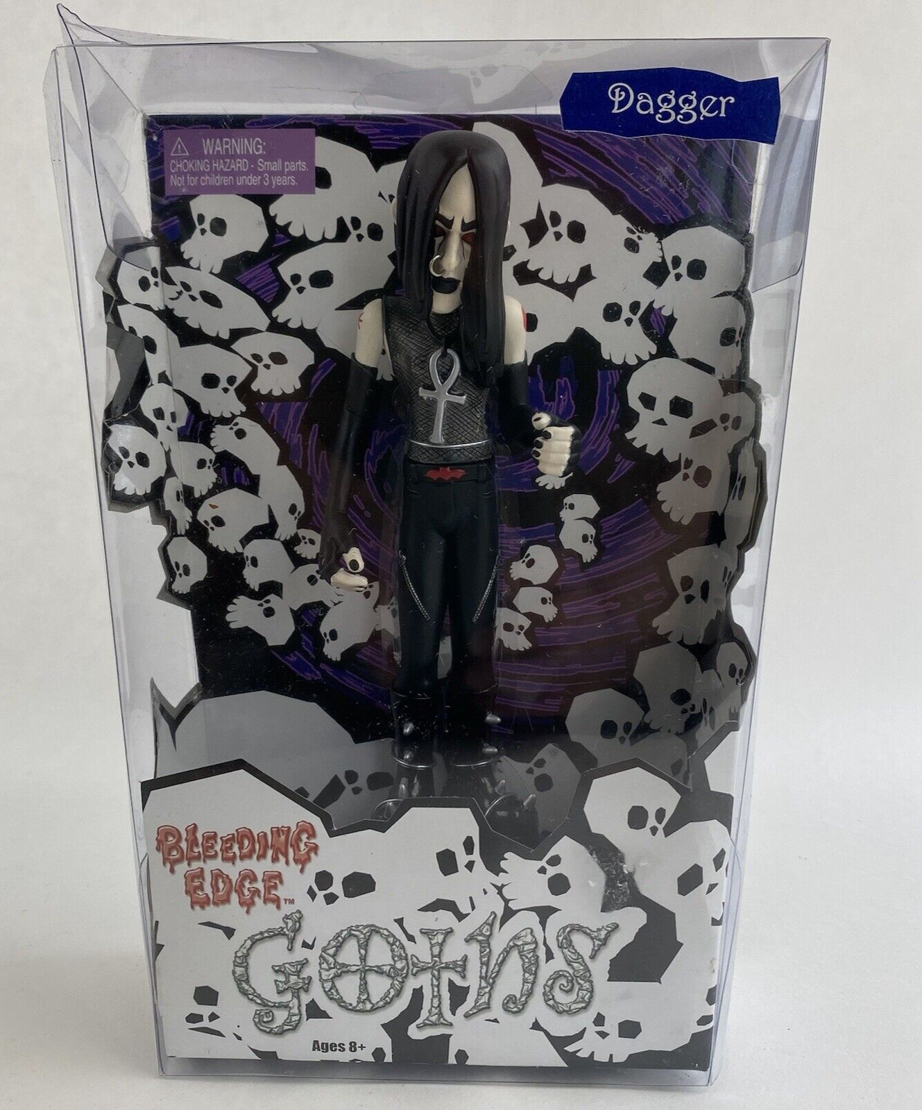 2003 Bleeding Edge Goths DAGGER Series 1 Ltd Ed DOLL Goth Punk HORROR ...