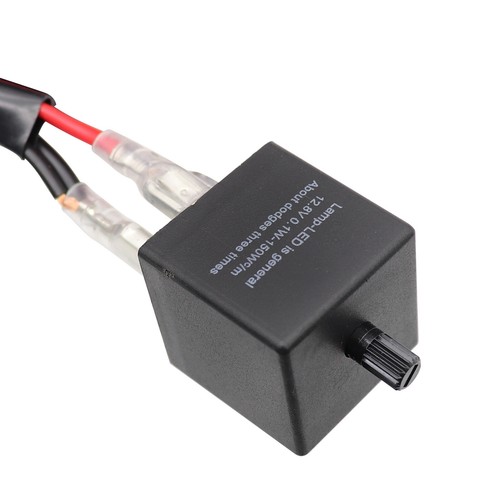 LED Street Legal Kit Turn Signals Lights & Extra Wire, Flasher Relay ...
